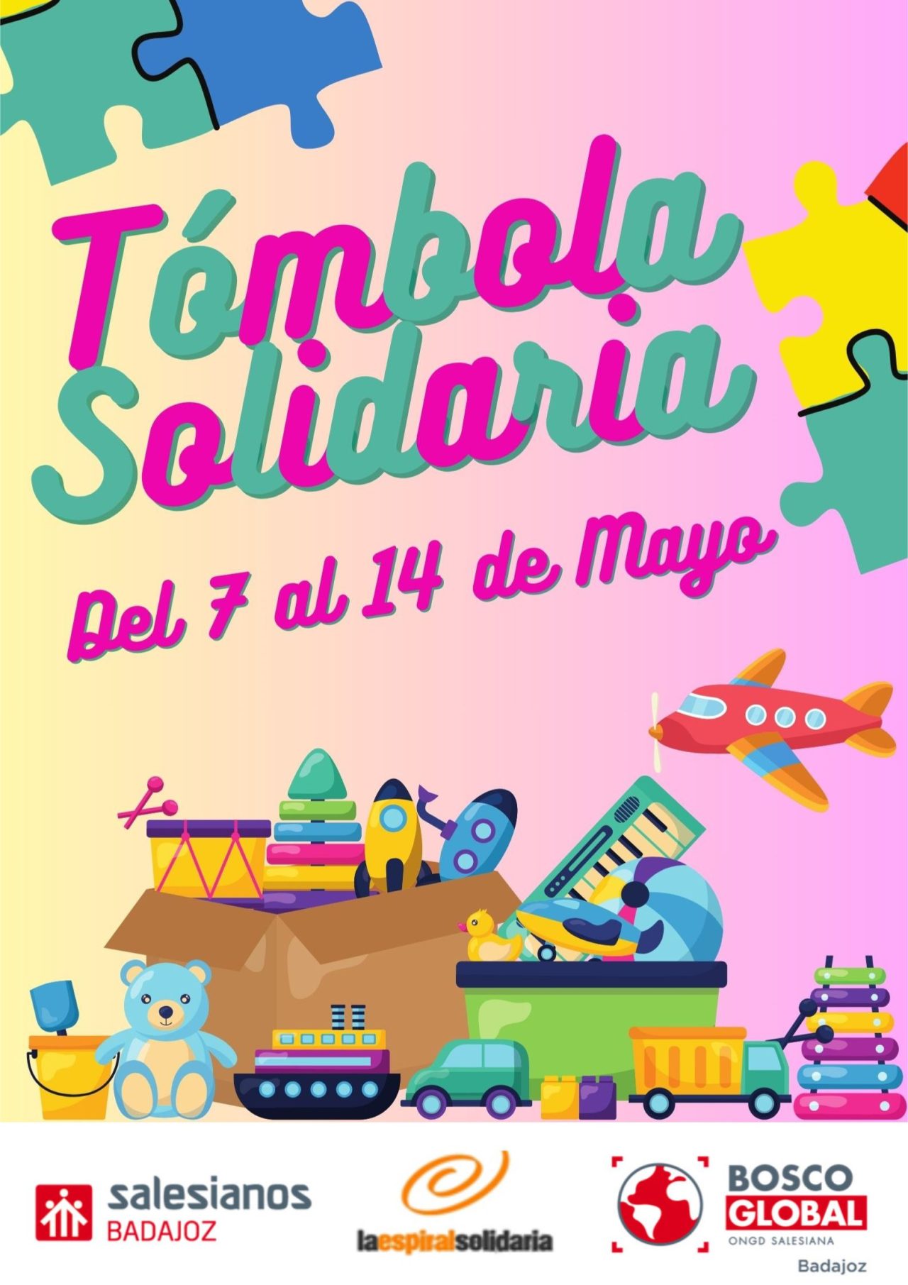 Recogida Tómbola Solidaria 2024 - Salesianos Badajoz