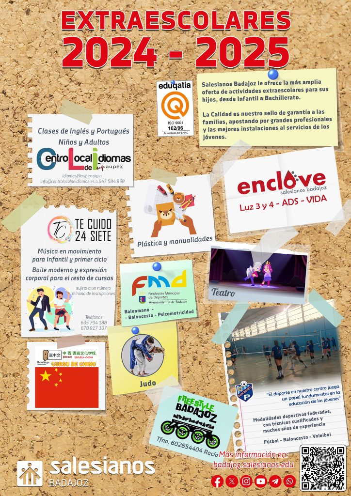 Extraescolares 2024-2025 - Salesianos Badajoz