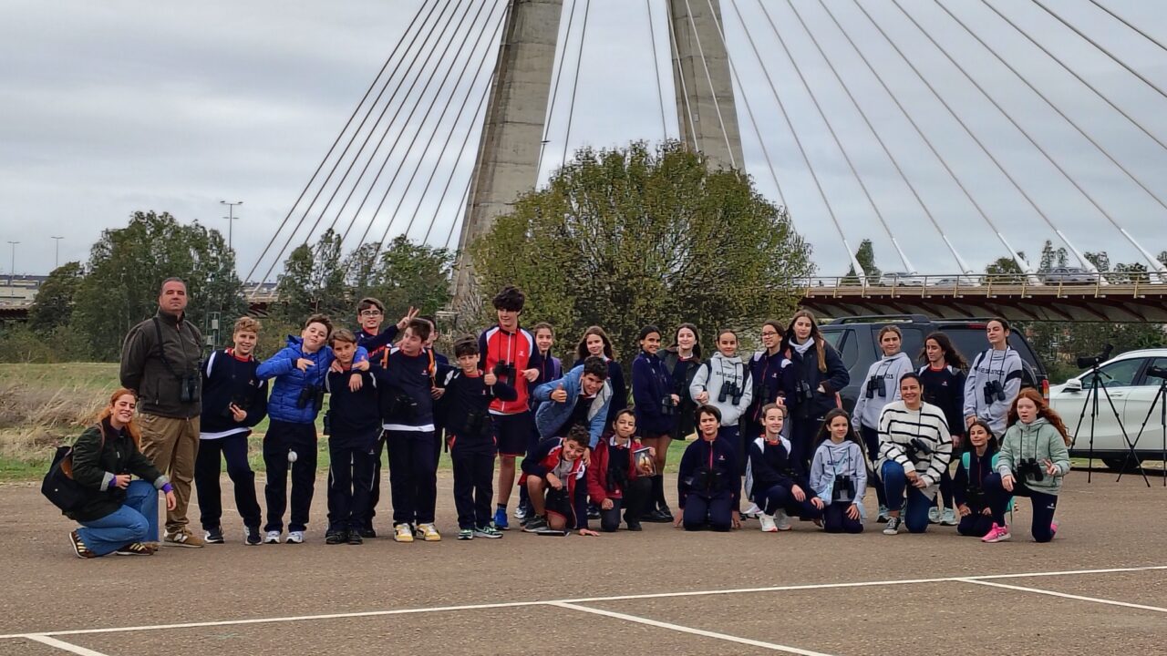 Safari Ornitológico en 1.º ESO - Salesianos Badajoz